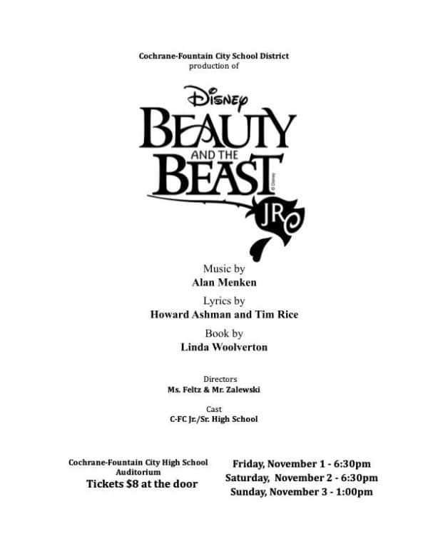 CFC Play ‘Beauty and the Beast’ | Fountain City Business & Community Group