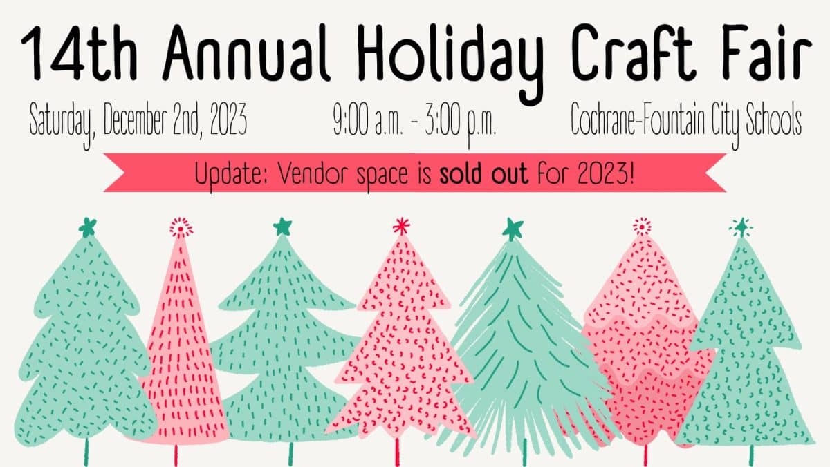 14th Annual Holiday Craft Fair | Fountain City Business & Community Group