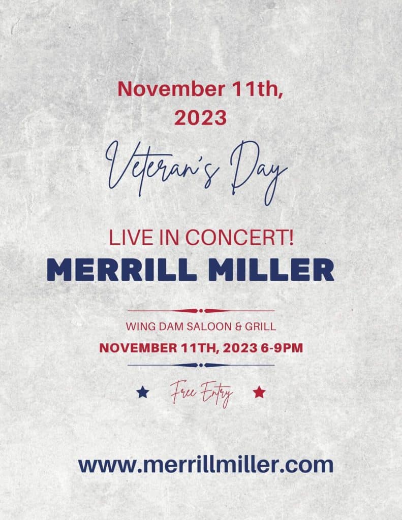 Merrill Miller Live @ The WingDam | Fountain City Business & Community ...